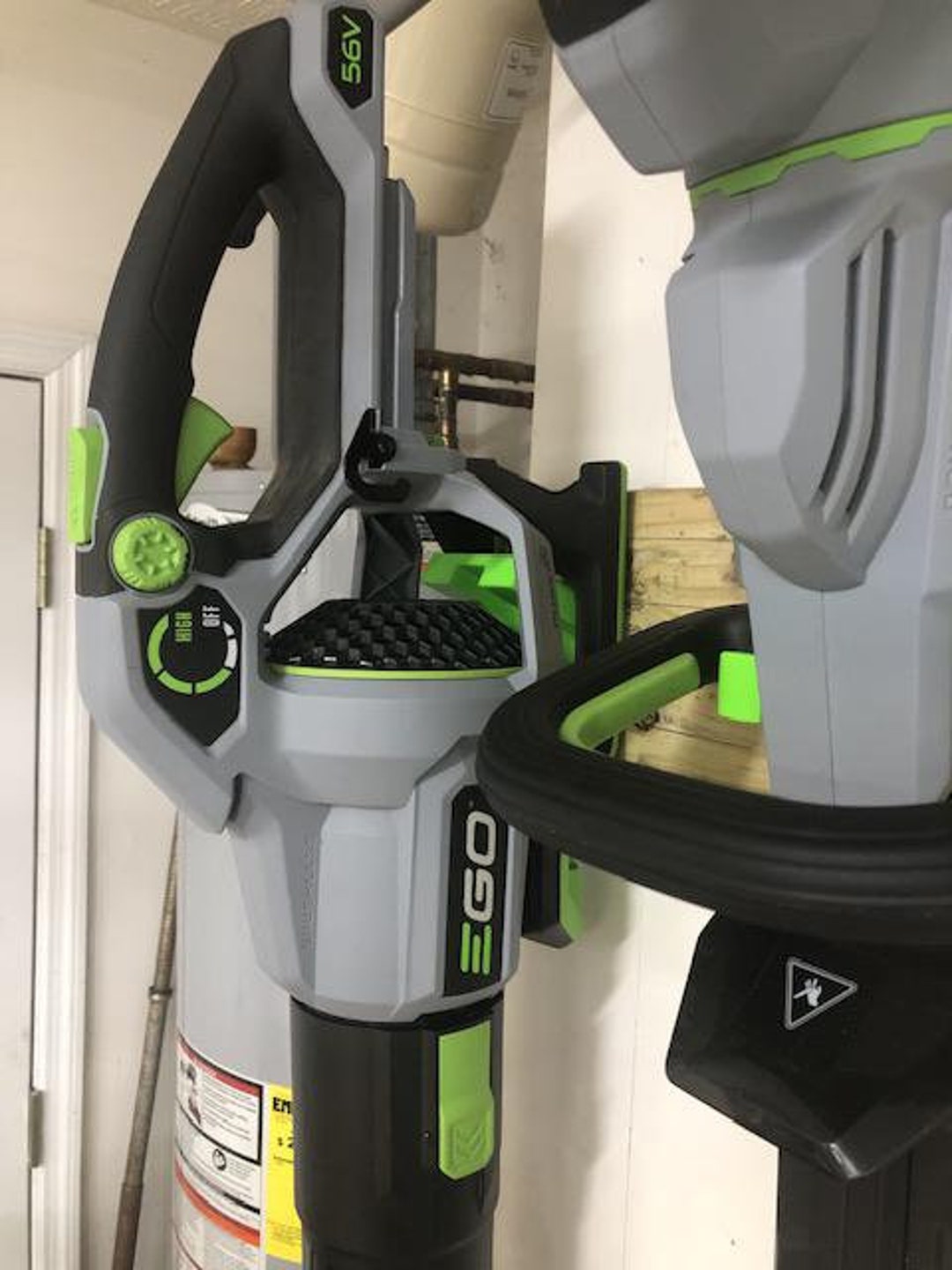 EGO 670 / 650 / 615 / 580 CFM Leaf Blower Wall Mount Storage – Garage ...