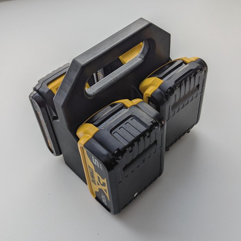 Dewalt 20V / 60V Portable Battery Carrier Caddy - Battery Holder ...