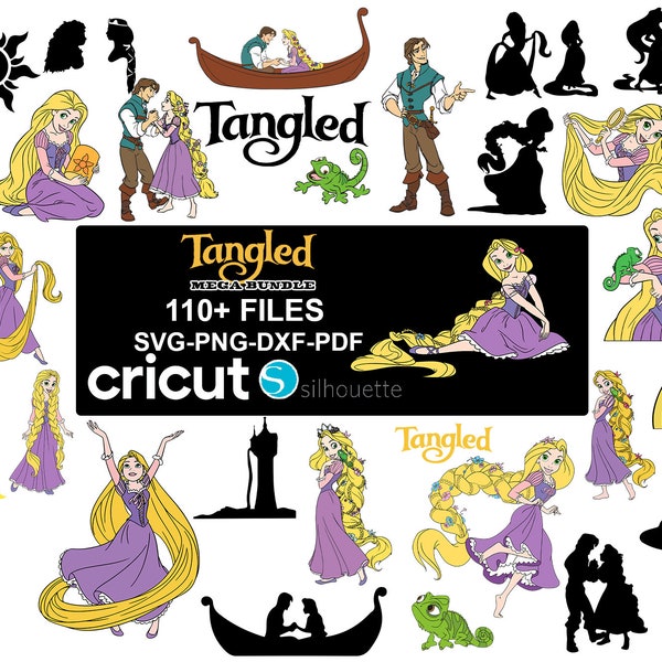 Rapunzel Svg - Etsy