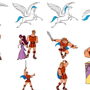 Hercules Mega Bundle Svg, Hercules Png, Hercules Clipart, Hercules Svg ...