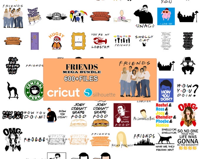 Friends TV Show / Friends / Friends TV Show Printable / Friends Tvshow ...