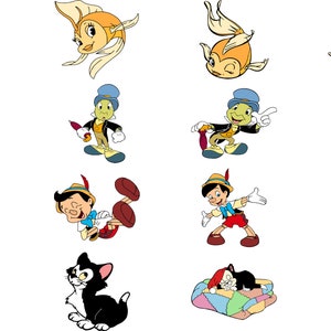 Pinocchio 260 Clipart Bundle, Pinocchio Svg Cut Files for Cricut ...