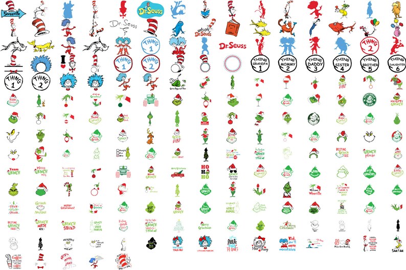 Dr Seuss Svg Dr Seuss Font Dr Seuss Hat SVG Dr Seuss for - Etsy UK