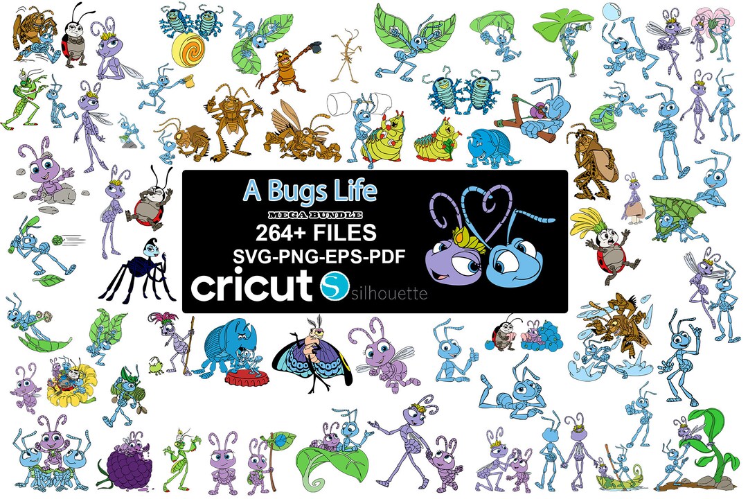 A Bugs Life Svg, A Bugs Life Png, A Bugs Life Clipart, A Bugs Life Svg for Cricut, Digital Files ...