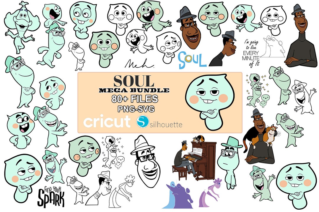 Soul Mega Svg Bundle, Soul SVG File for Cricut, Soul Layered SVG Files ...