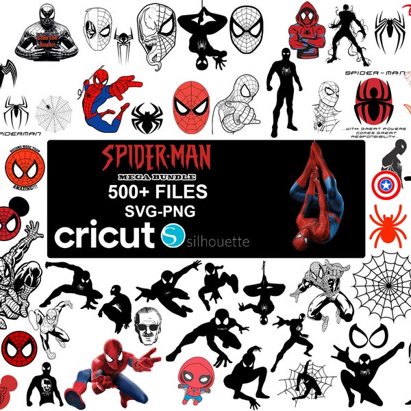 Spiderman Svg - Etsy