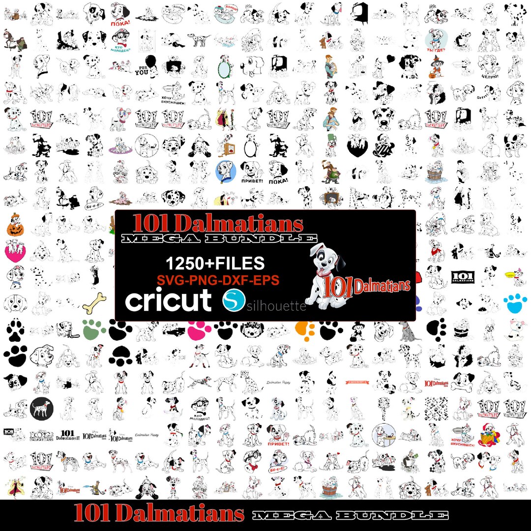 Dalmatian Mega Svg, Dalmatian Svg, Dalmatian Clipart, Dalmatian Shirt ...