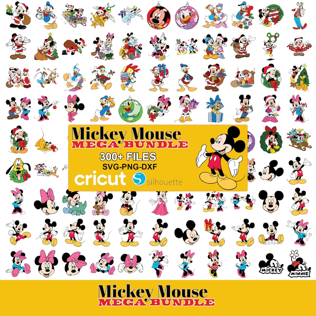 Mickey Mouse SVG, Minie Mickey Svg, Svg Files for Cricut, Mickey ...
