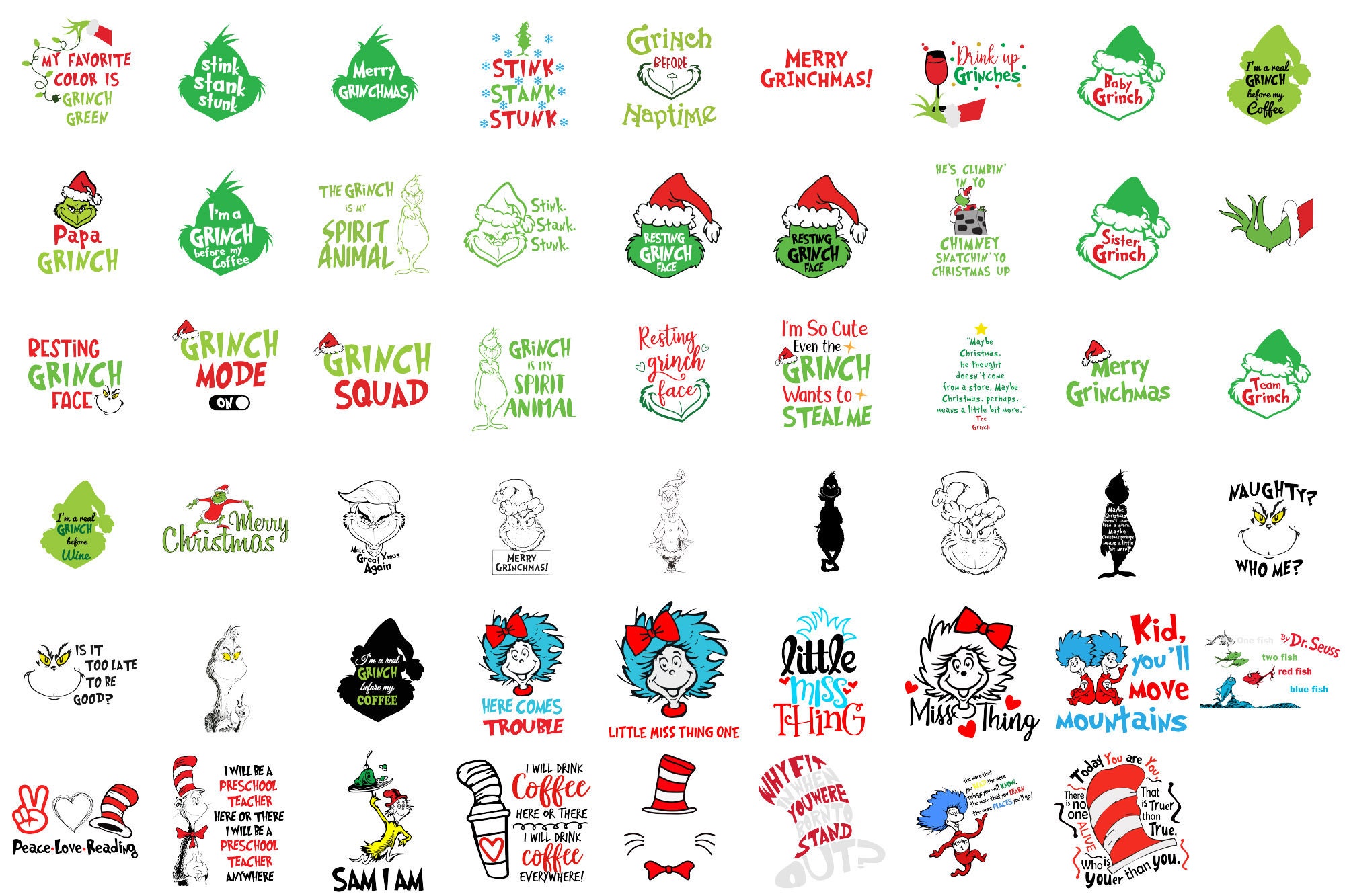 Dr Seuss Svg Dr Seuss Font Dr Seuss Hat SVG Dr Seuss for - Etsy UK
