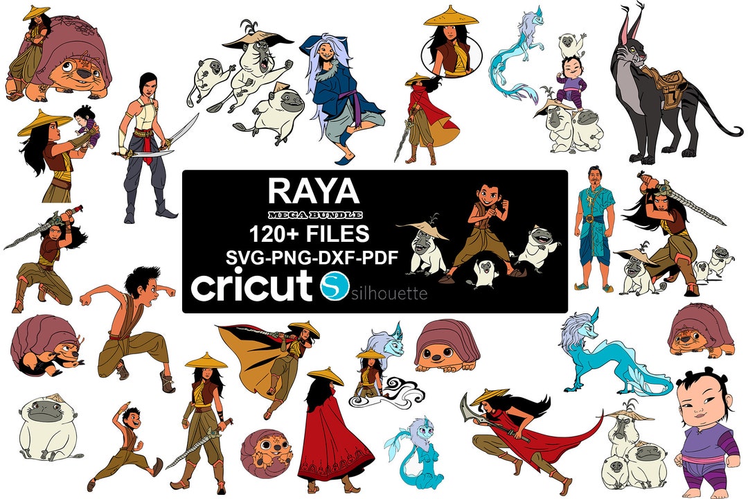 Raya SVG, Raya and the Last Dragon Svg Bundle, Raya Svg for Cricut ...