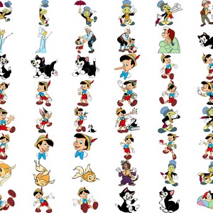 Pinocchio 260 Clipart Bundle, Pinocchio Svg Cut Files for Cricut ...