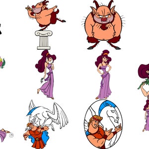 Hercules Mega Bundle Svg, Hercules Png, Hercules Clipart, Hercules Svg ...