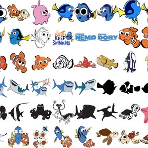 Nemo Layered SVG, Finding Svg, Nemo PNG, Dory SVG, Nemo Clipart for ...