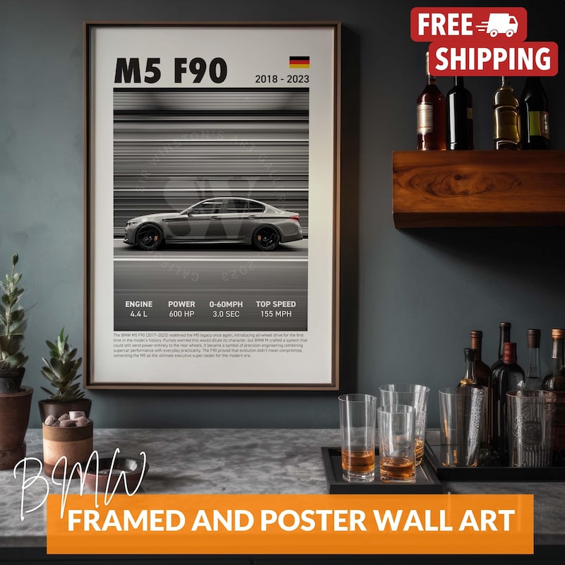 Vintage Car Posters Bmw - Etsy