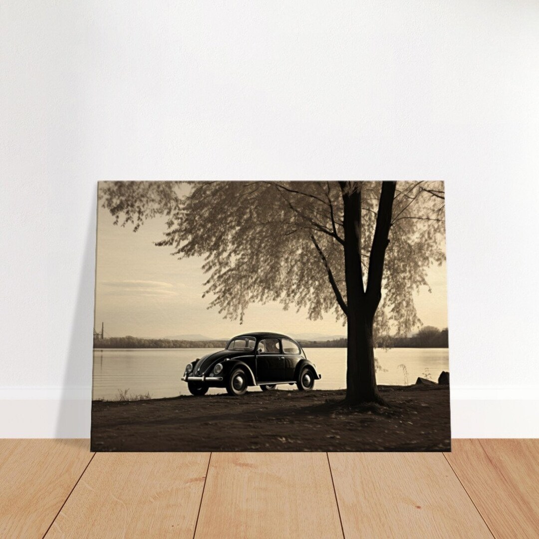 Vintage 1967 VW Beetle Canvas Print Multiple Sizes Free Shipping ...