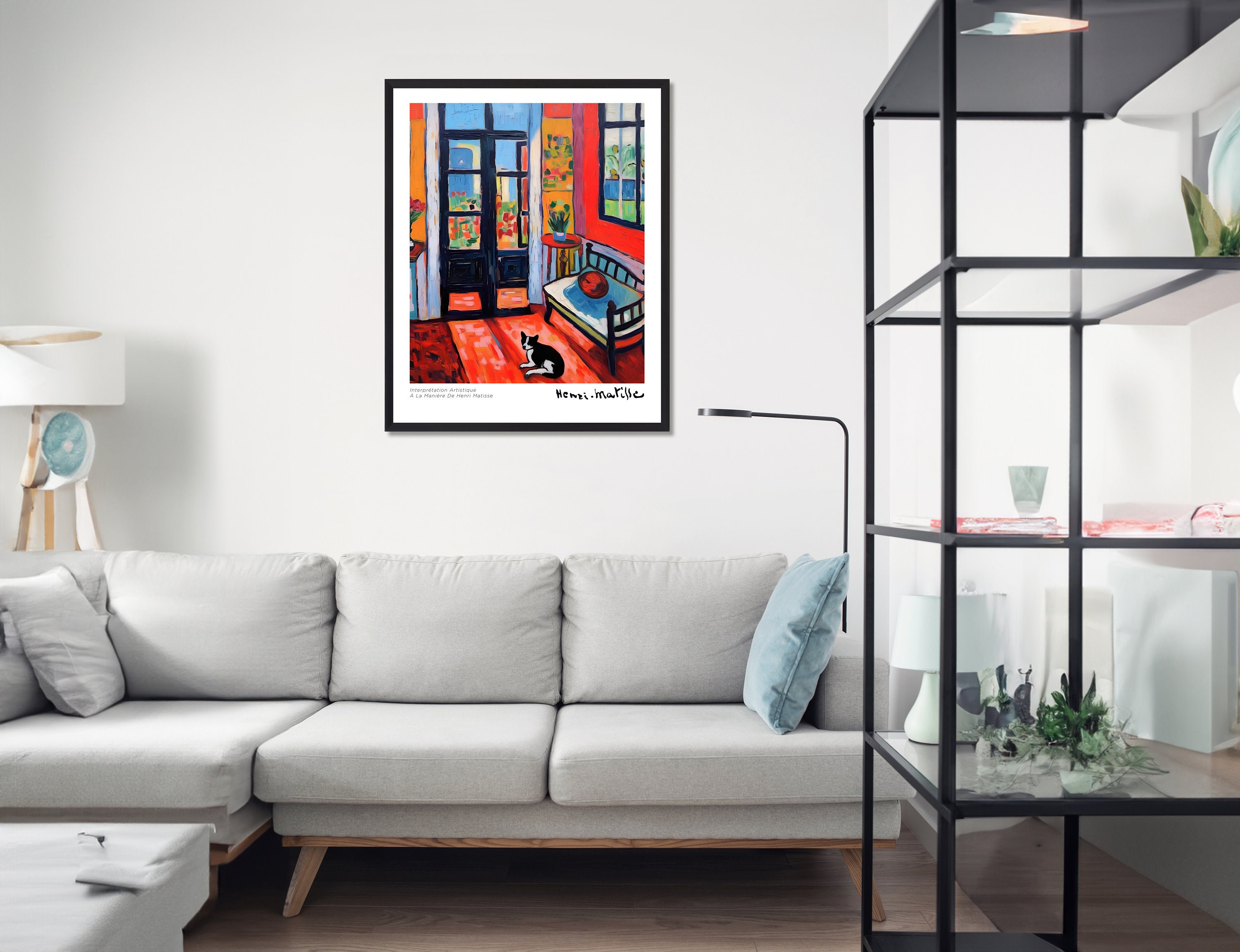 Henri Matisse Fauvism Exhibition Poster: Framed Gallery Wall Art - Etsy