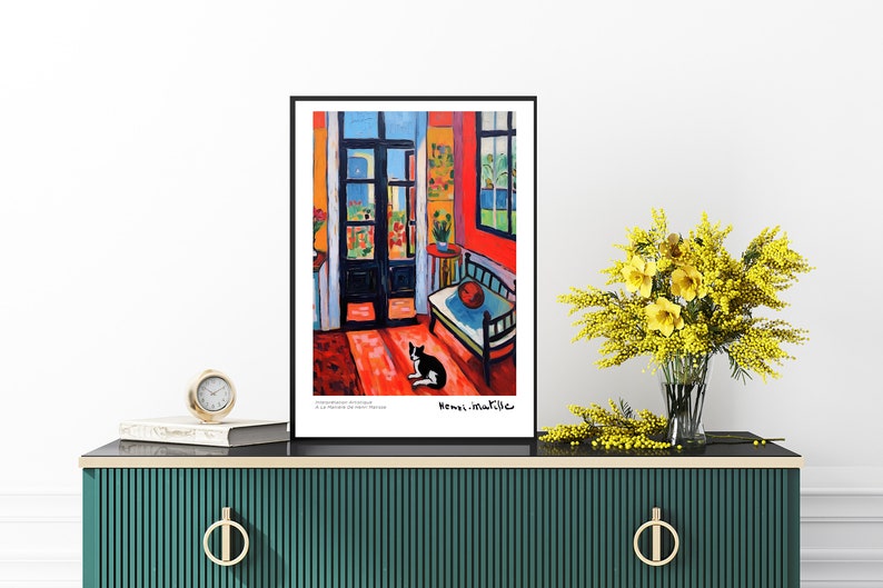 Henri Matisse Fine Art Fauvism Exhibition Print: Framed Gallery Wall ...