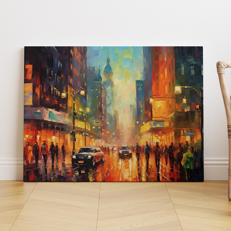 Nyc Abstract Art - Etsy