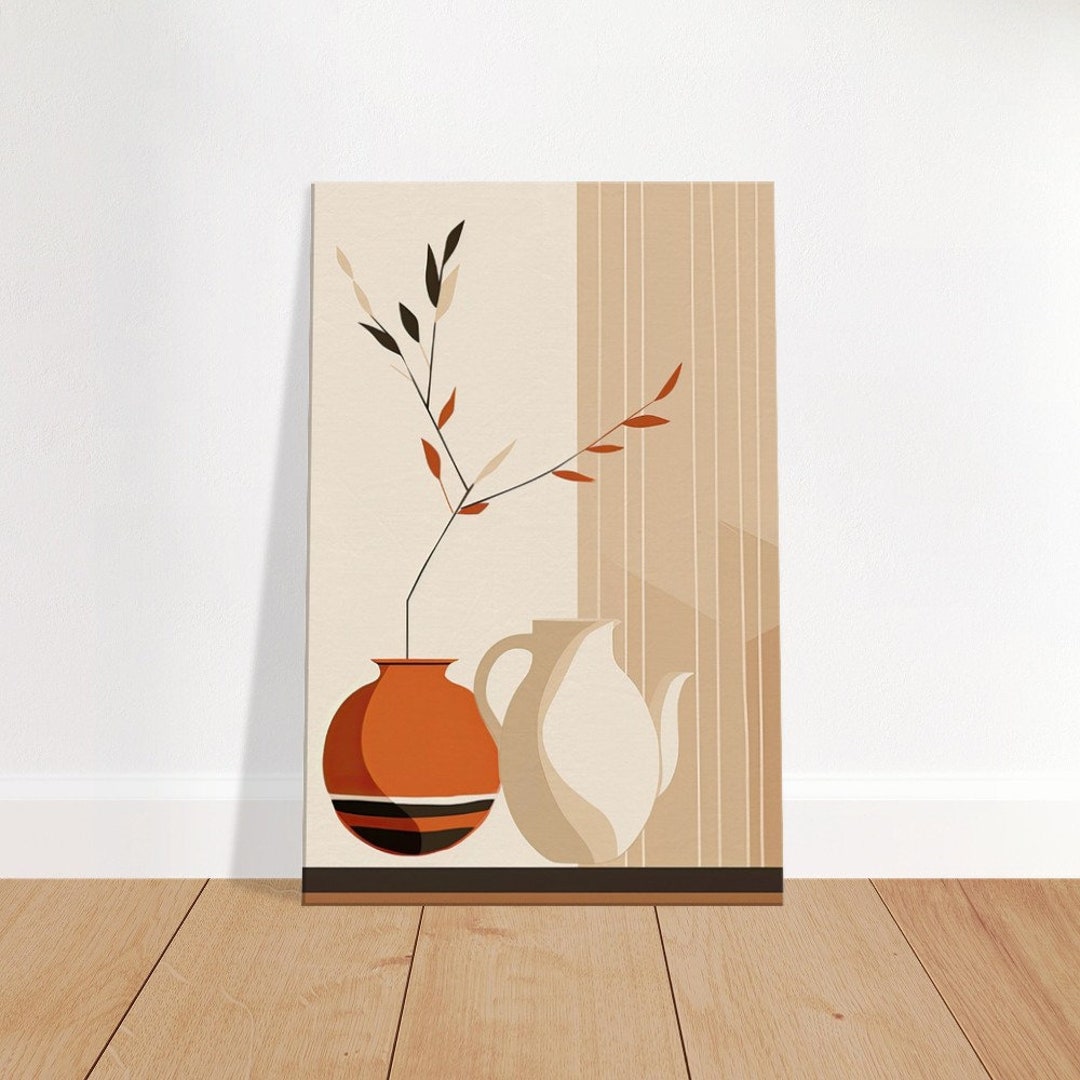 Vase & Jug Artful Boho Wall Art Artful Home Boho Decor Mid Modern Wall ...