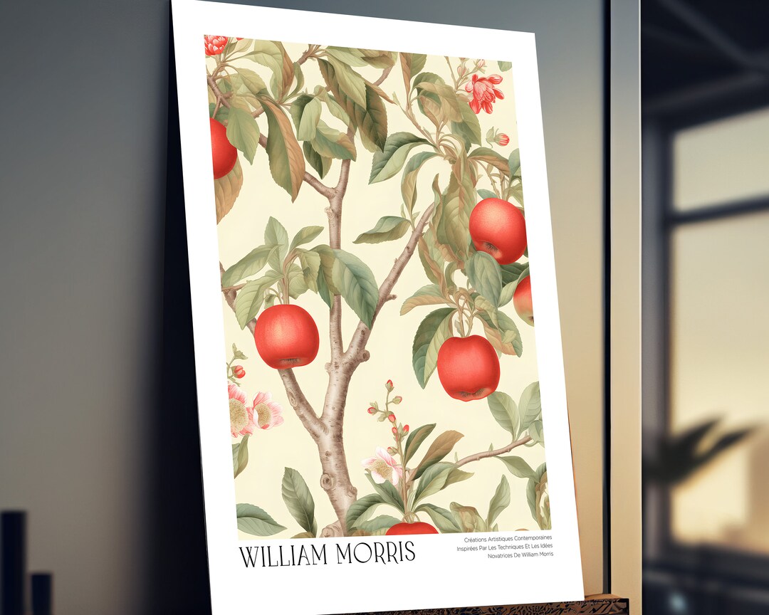 William Morris Apple Tree Poster Nature Gallery Wall Art Museum Poster ... William Morris Apple Tree Poster Nature Gallery Wall Art Museum Poster ...