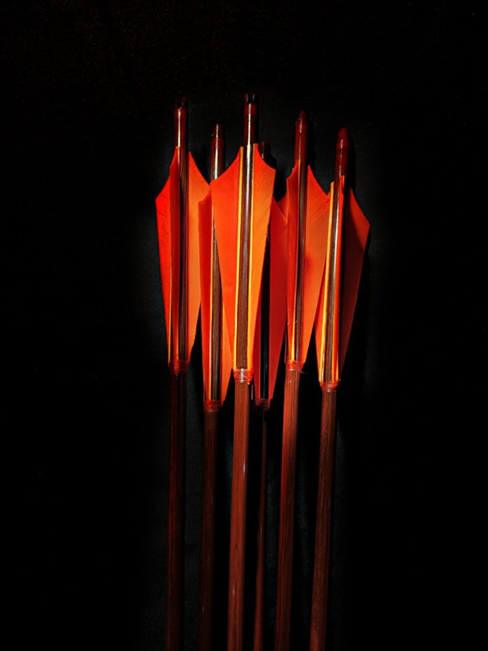 BATTER ARROW - Special Silt Cut Maned Traditional Batter Arrows - 10 ...
