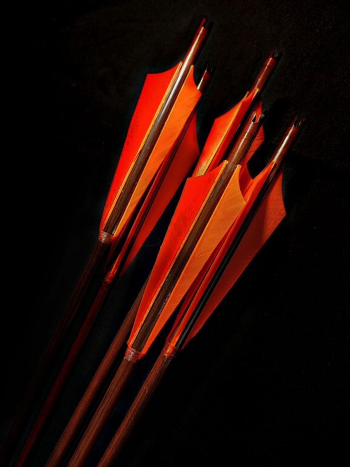 BATTER ARROW - Special Silt Cut Maned Traditional Batter Arrows - 12 ...