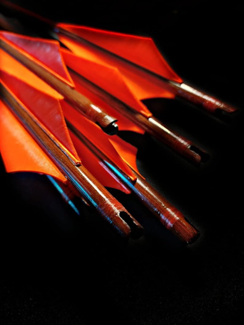 BATTER ARROW - Special Silt Cut Maned Traditional Batter Arrows - 12 ...