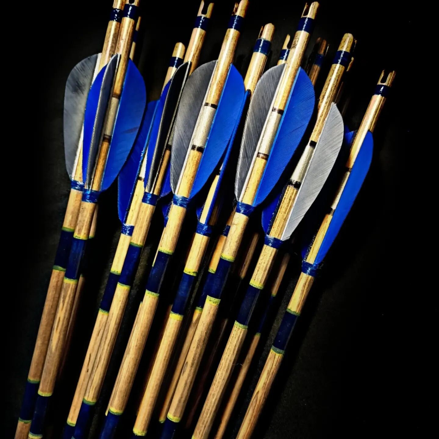 Special Parabolic Maned Traditional Arrows - 12 Piece (ABY Archery ...