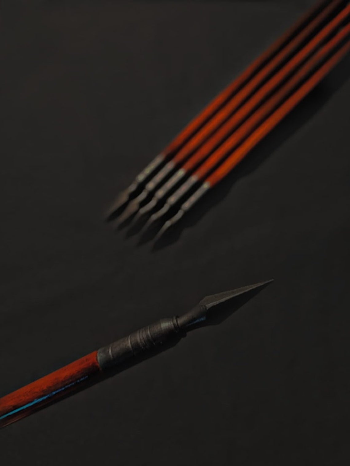 BATTER ARROW - Special Silt Cut Maned Traditional Batter Arrows - 10 ...
