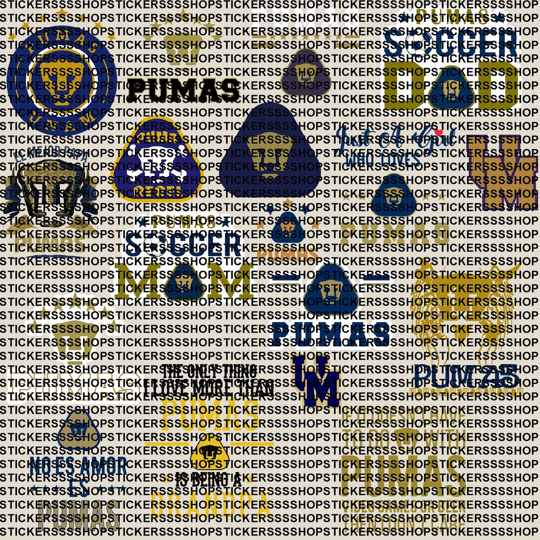 Unam Svgpumas Svgtshirt Clip Art Cricut Formats Svg - Etsy Australia