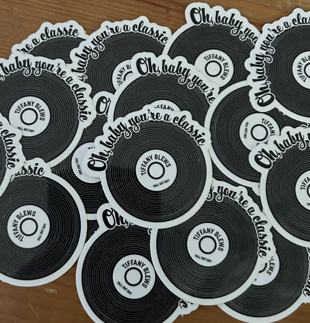 Tiffany Blews Fall Out Boy Sticker - Etsy