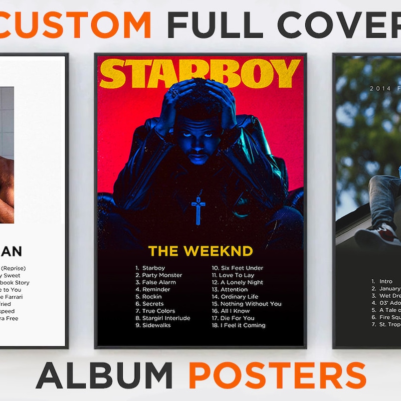 Music Album Posters - Etsy