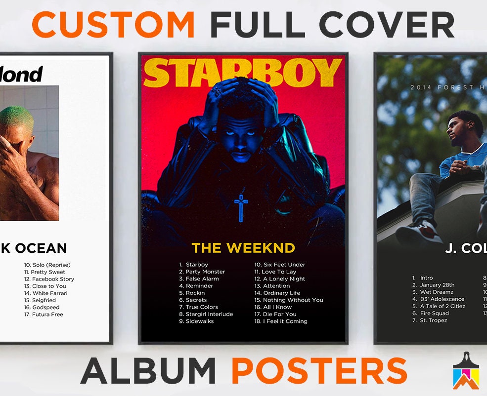 Custom Full Cover Album Posters Album Cover | Custom Album Cover ...