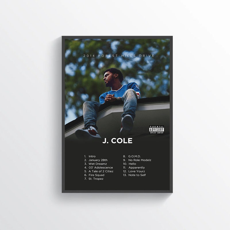 J Cole Album Poster - Etsy