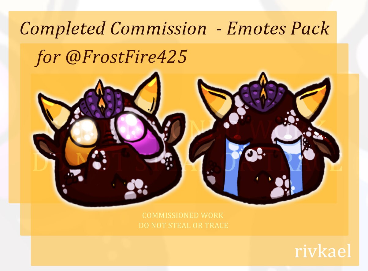 Custom Creative Twitch Badges and Emotes - Etsy