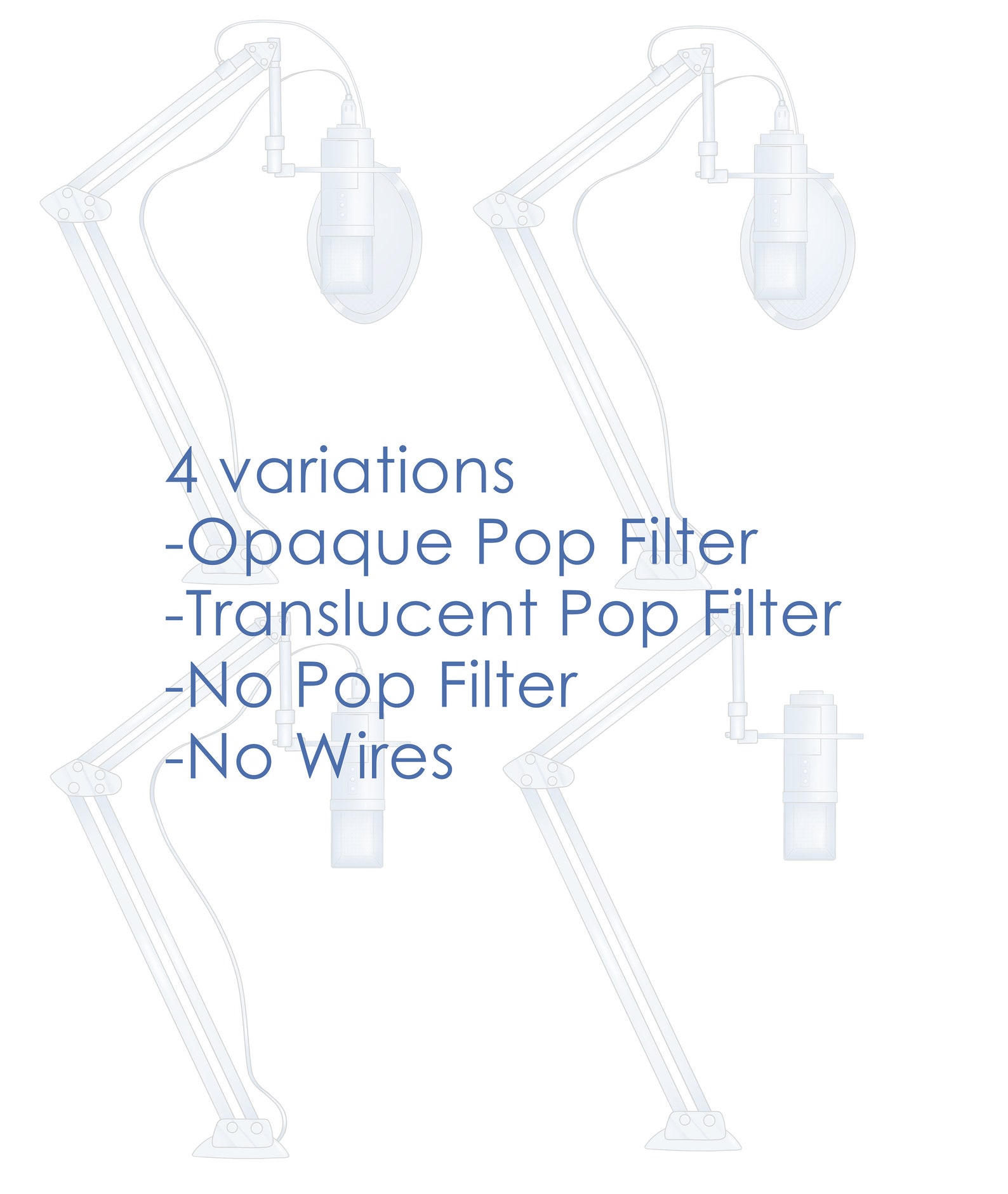 Vtuber Streamer Asset - Microphone - Etsy