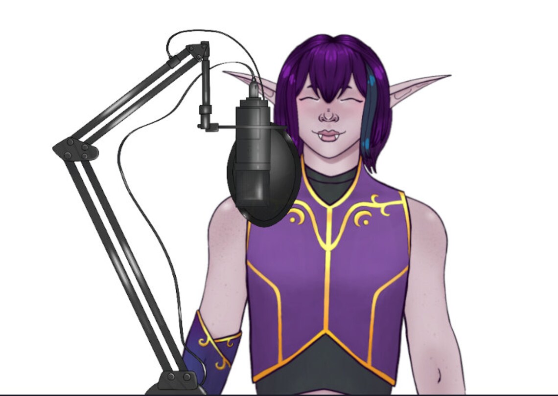 Vtuber Streamer Asset - Microphone - Etsy