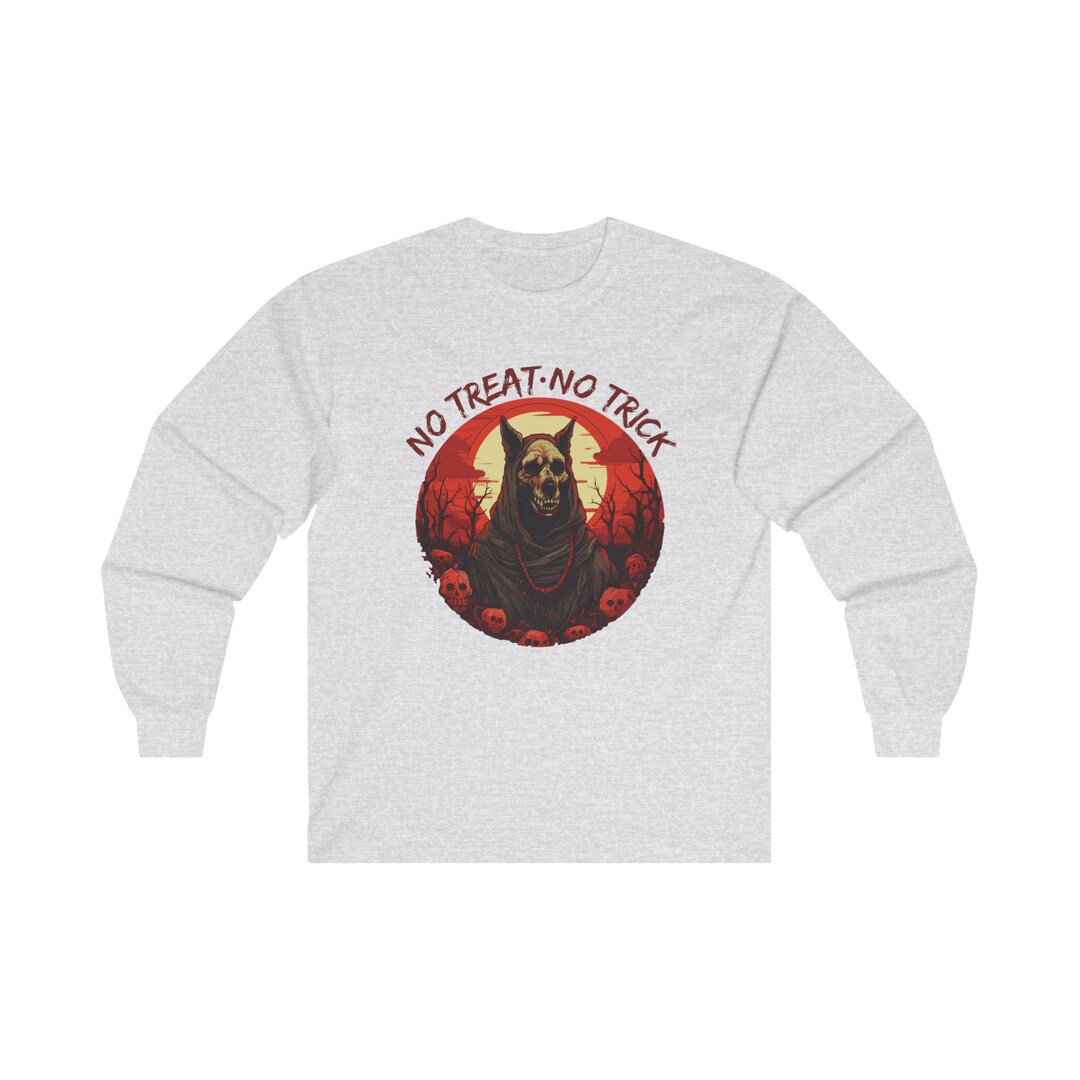 Spooky German Shepherd Halloween Long Sleeve Tee, Dog Lover Graphic ...