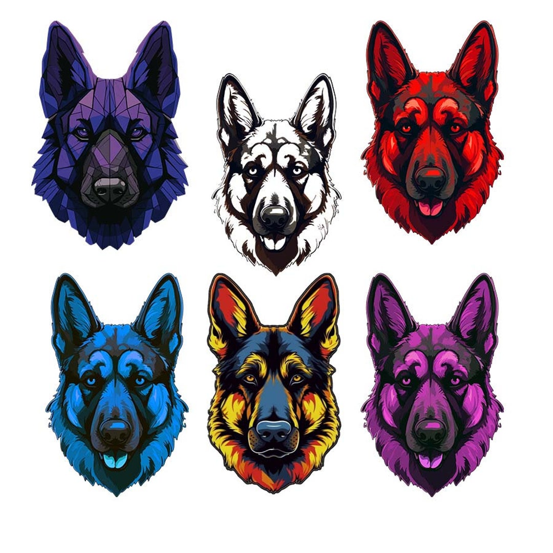 Teamgsd German Shepherd, Custom, Personalized, Vinyl Decals, GSD, IPO ...