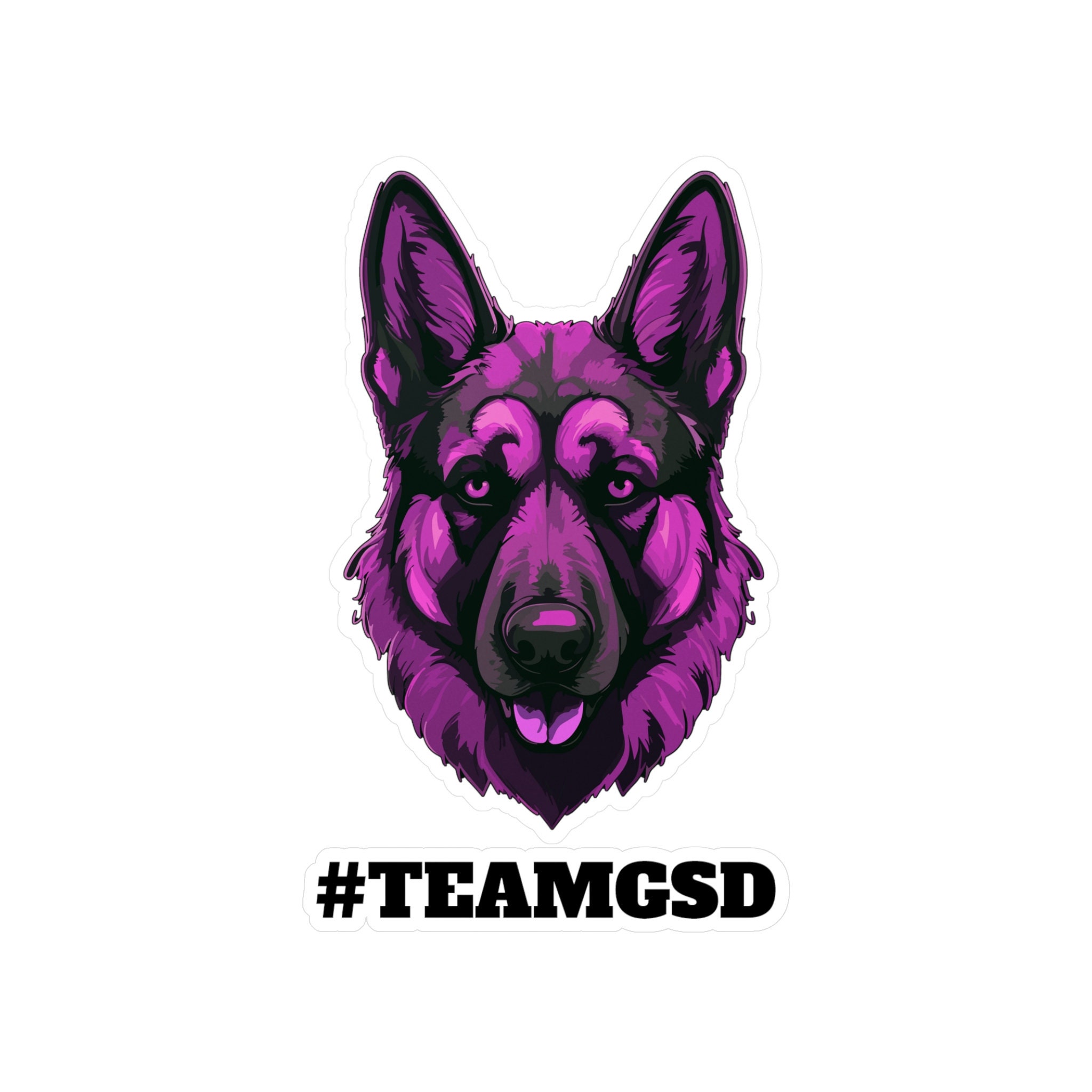 Teamgsd German Shepherd, Custom, Personalized, Vinyl Decals, GSD, IPO ...