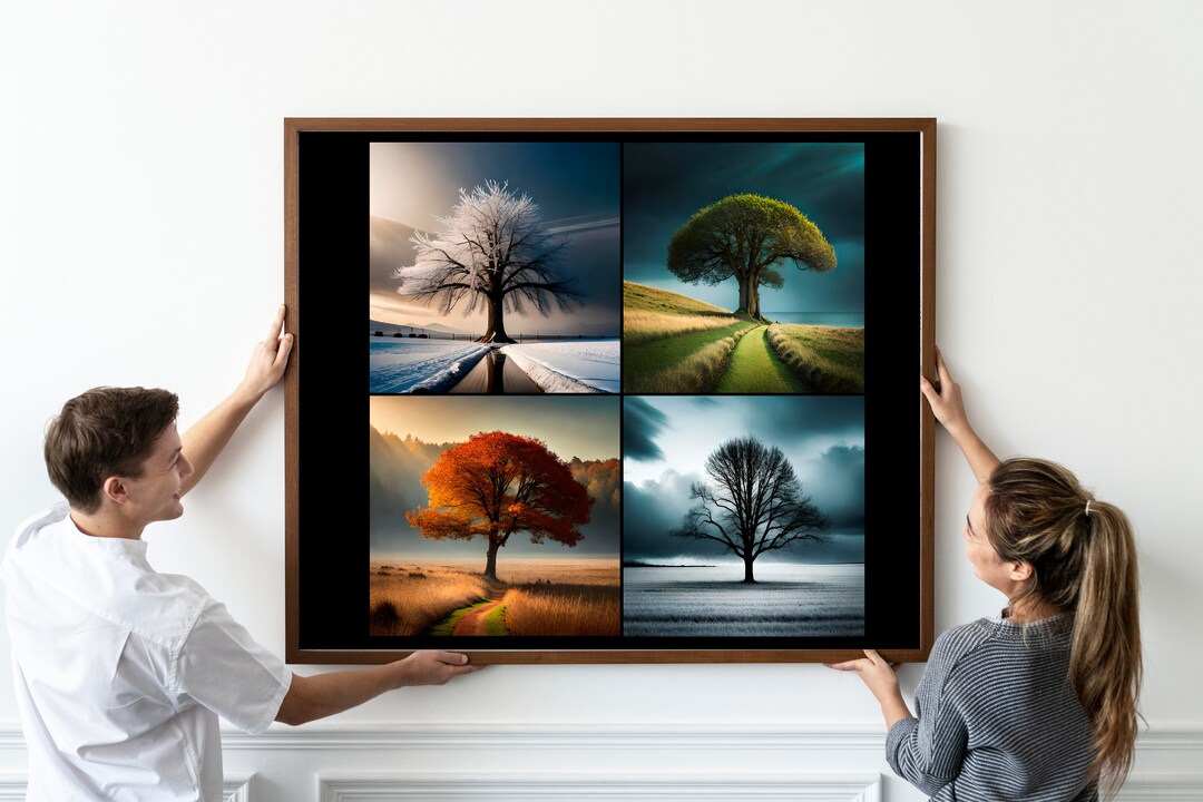 4 Trees 4 Seasons - Etsy