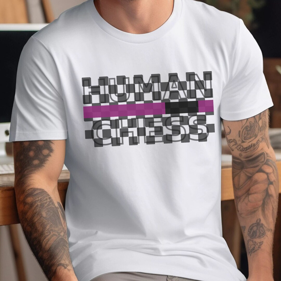 Human Chess Brazilian Jiu-jitsu Shirt, Jiu-jitsu Tee, Purple Belt BJJ ...