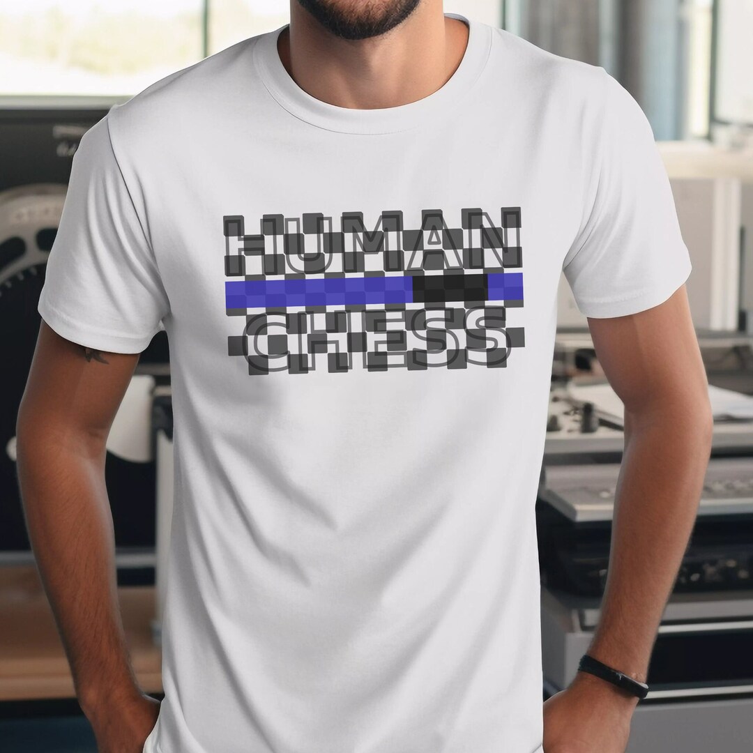 Human Chess Brazilian Jiu-jitsu Shirt, Jiu-jitsu Tee, Blue Belt BJJ ...