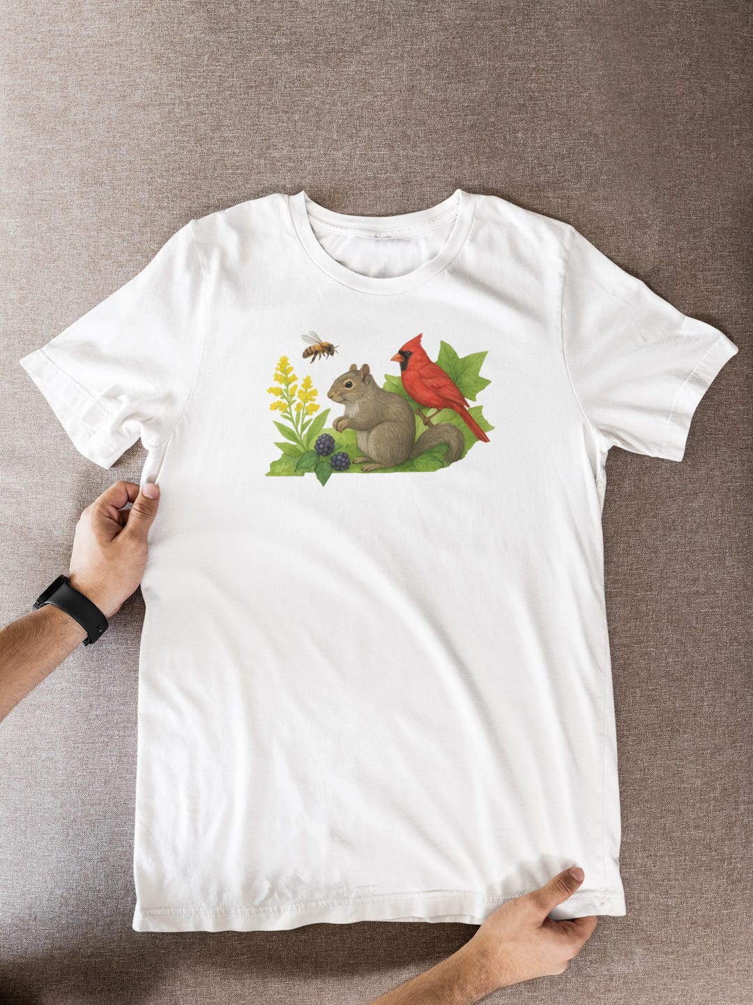 Kentucky State Animals Shirt Cardinal Squirrel Bee Nature Tee - Etsy