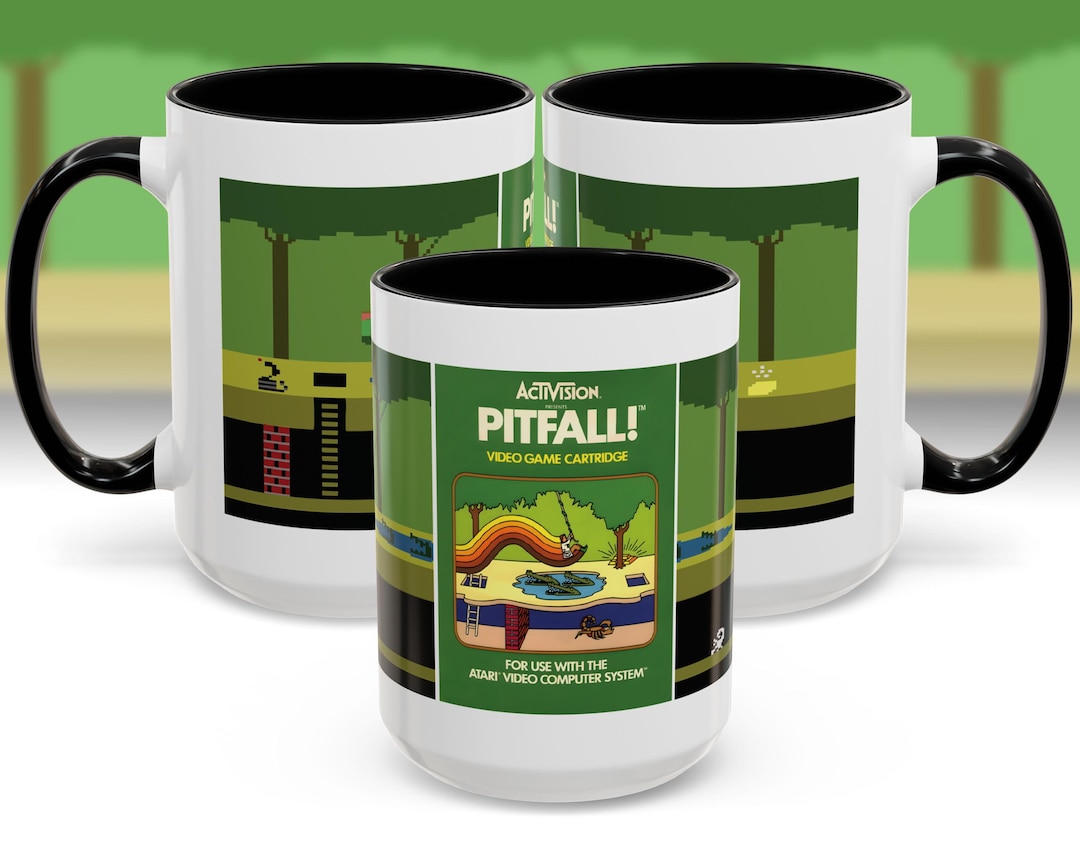 Vintage Pitfall Atari 2600 Coffee Mug: Retro Gamer Gift - Etsy