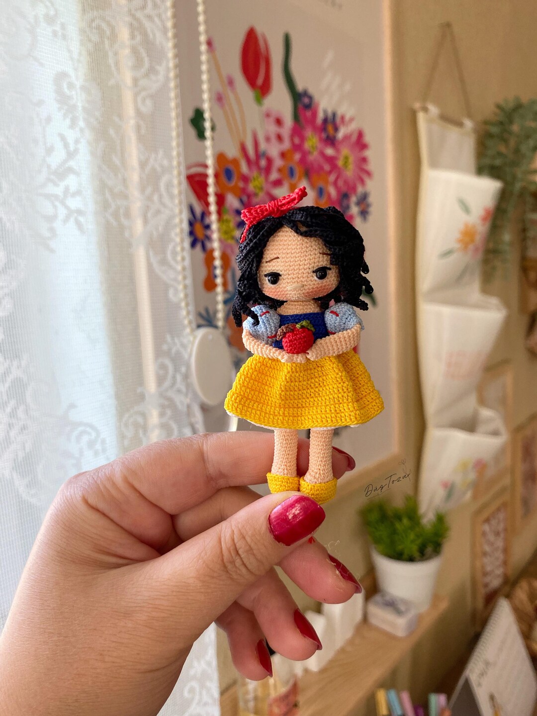 Snow White , Amigurumi Miniature Snow White , Princess , Collection ...