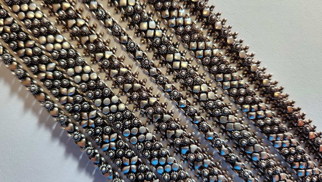 Handmade Silver Flower Bracelet: Laos Artisan Jewelry - Etsy