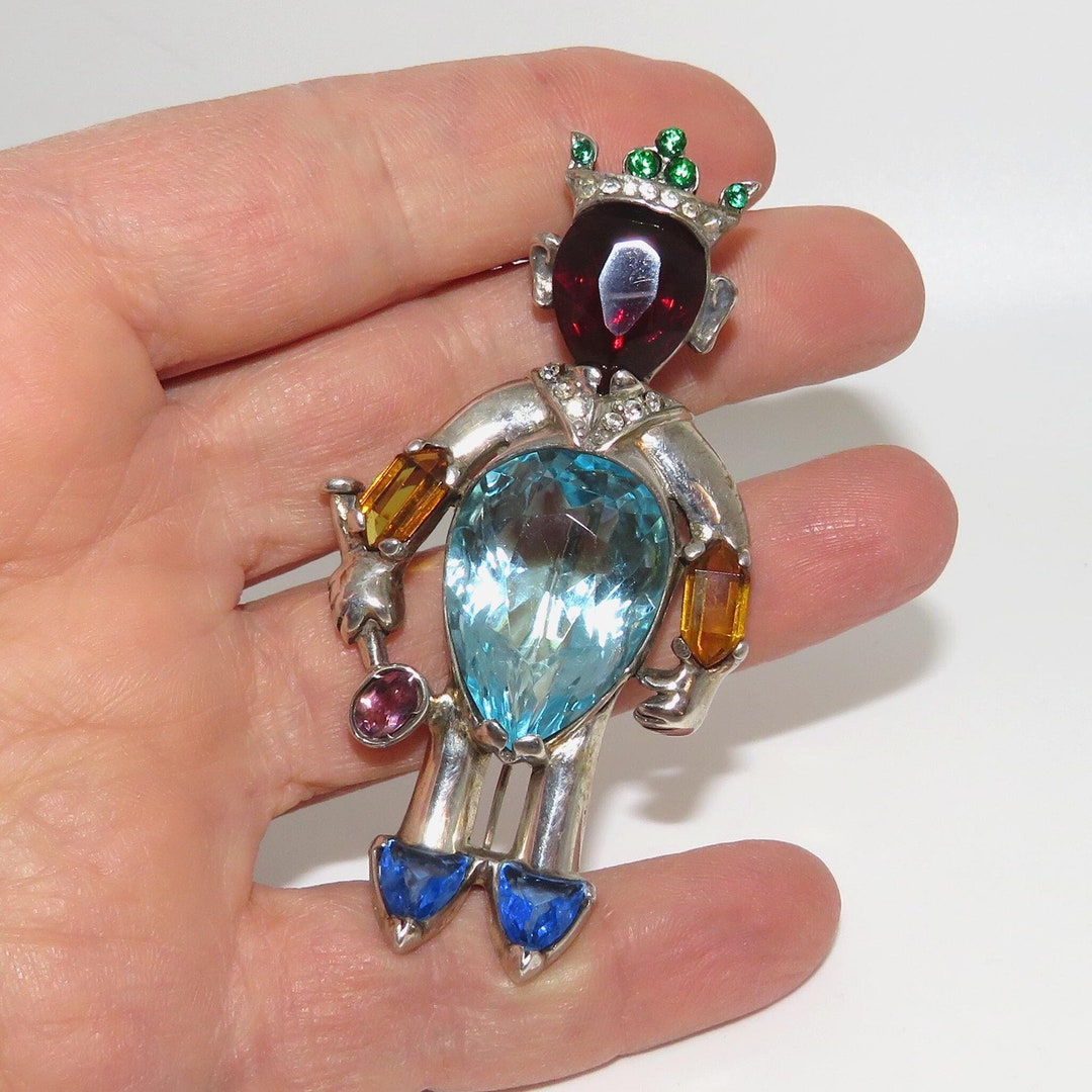 Reja Sterling man From Mars Pin - Etsy