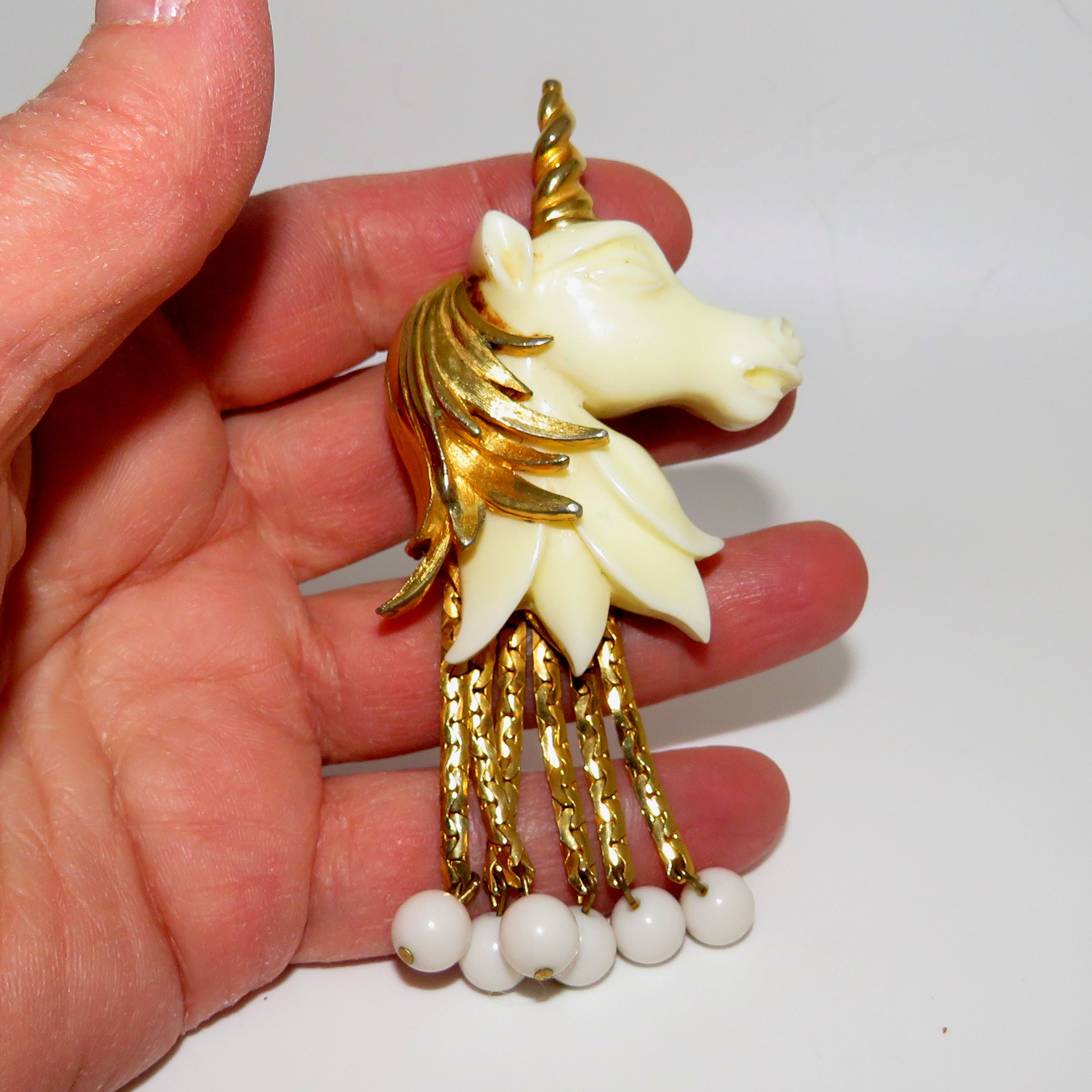 Vendome Unicorn Pin - Etsy