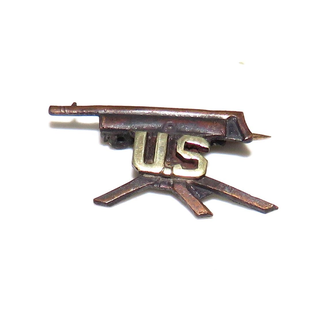 WWI US Army Machine Gun Pin - Etsy